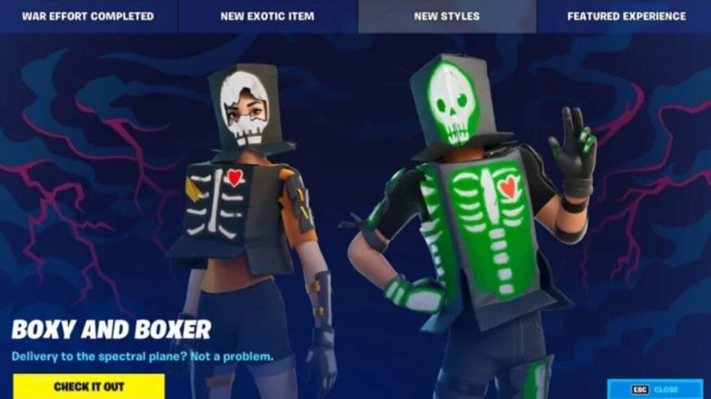 Fortnite: How to Get Boxy and Boxer Skins - esportbetting.net