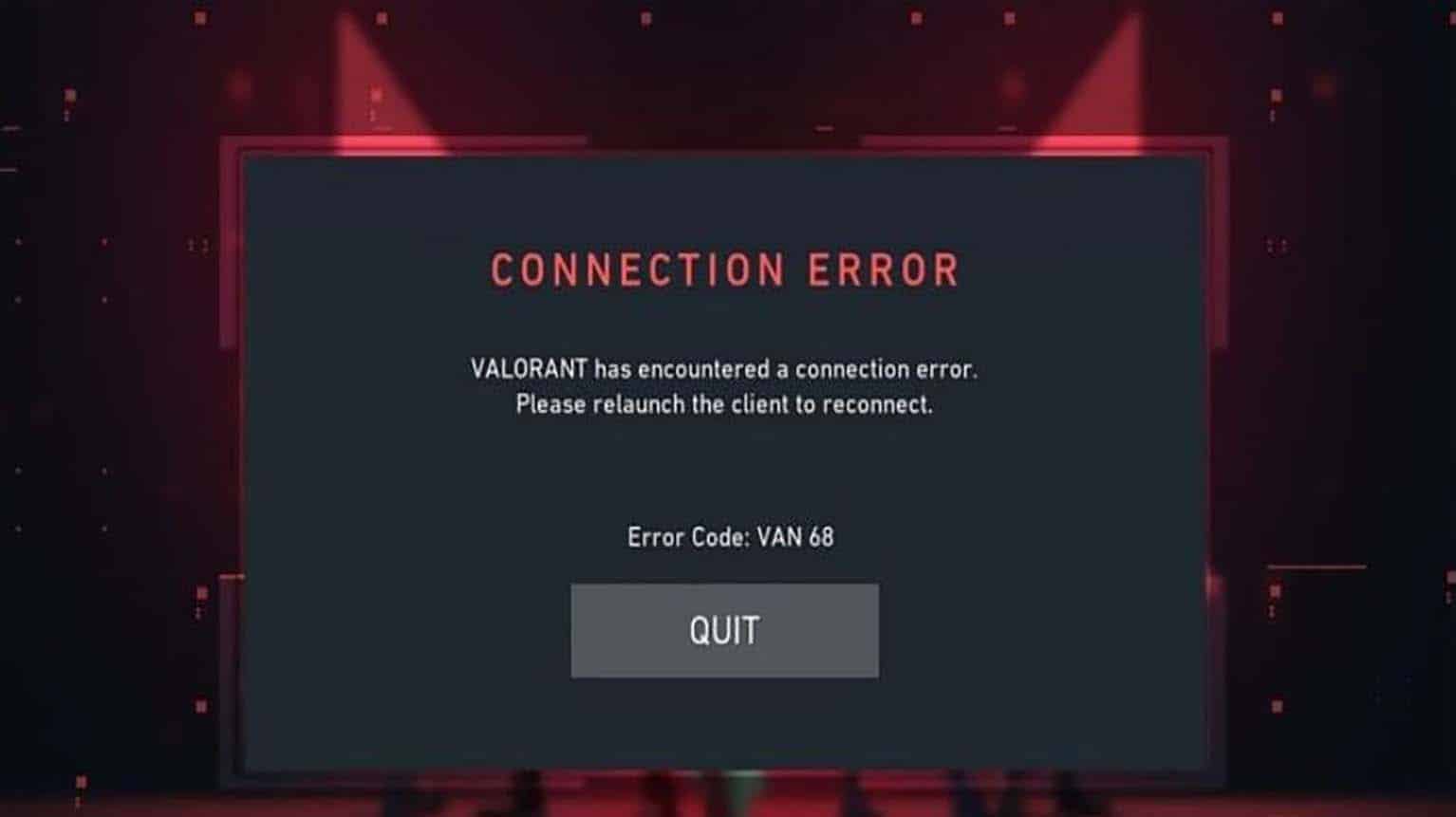 How To Fix Valorant Van 68 Error And Restore Stable Connectivity ...
