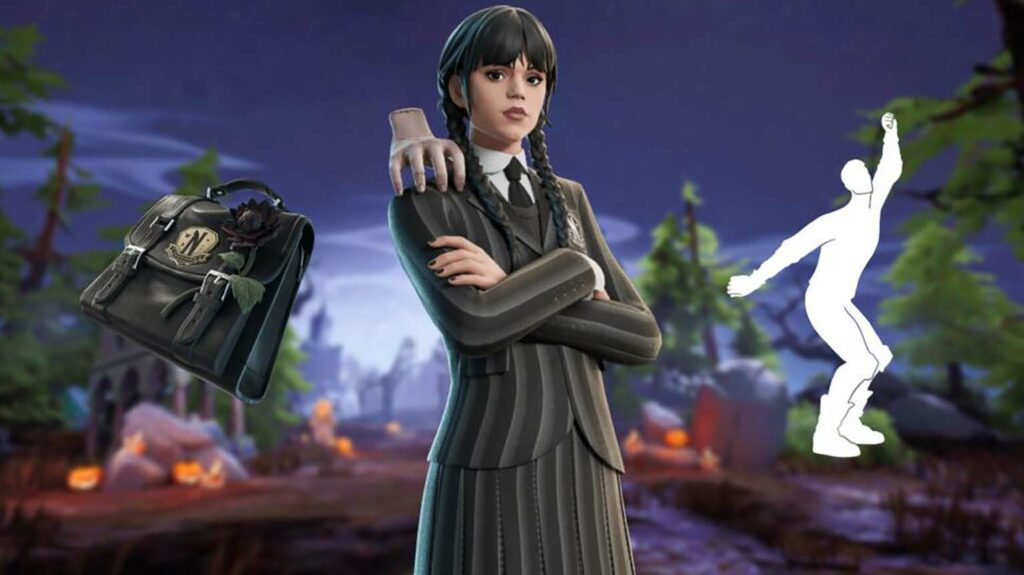Wednesday Addams Fortnite Collab Brings Gothic Flair - esportbetting.net