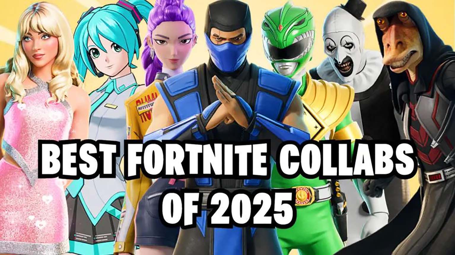 Best Fortnite Collabs 2025 - esportbetting.net