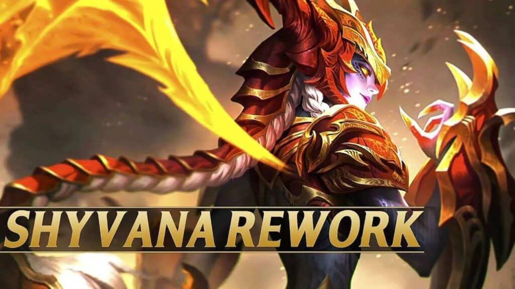 Shyvana Visual Gameplay Rework Update - esportbetting.net